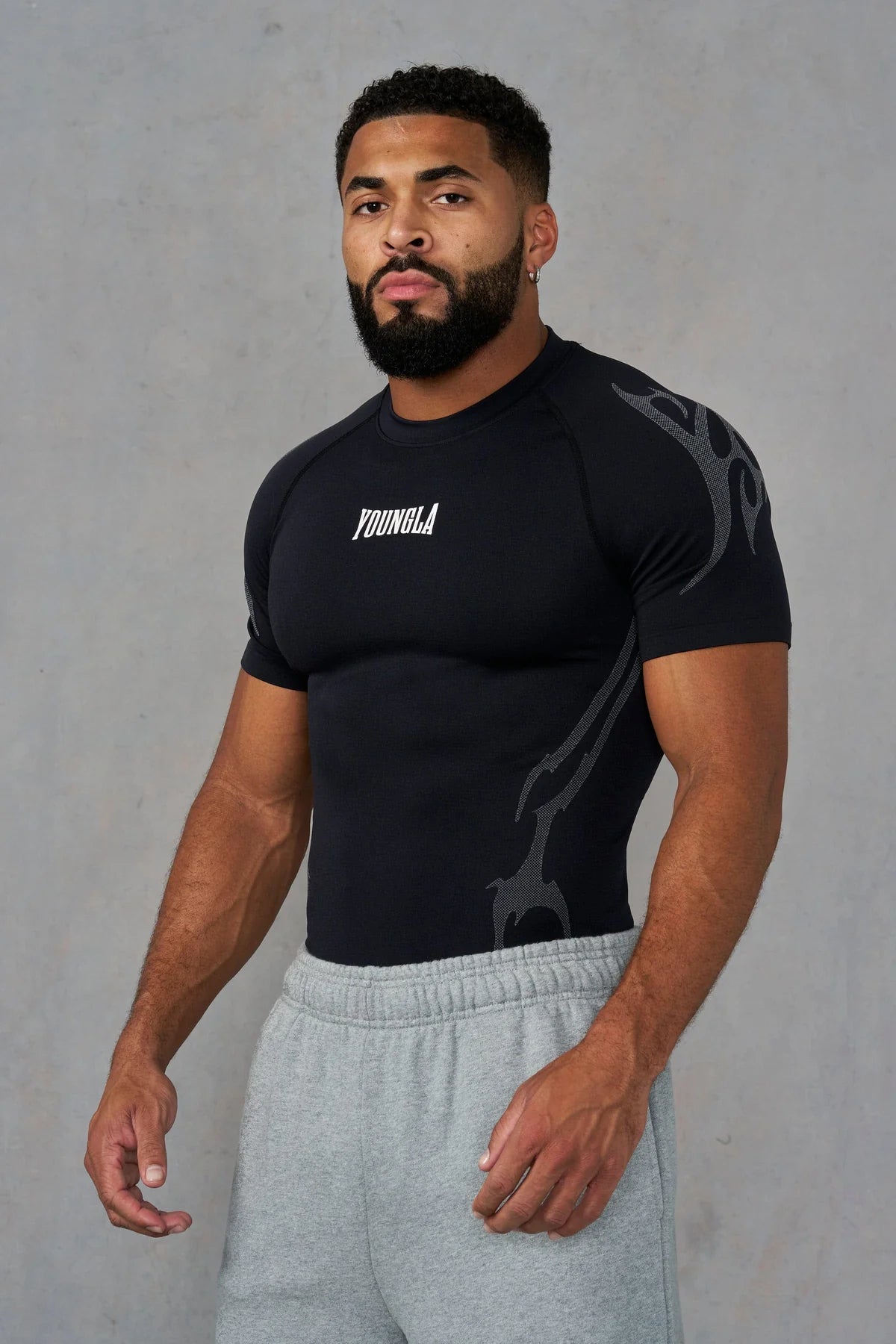 Youngla , Gothic Compression Tees – Kingfitcr